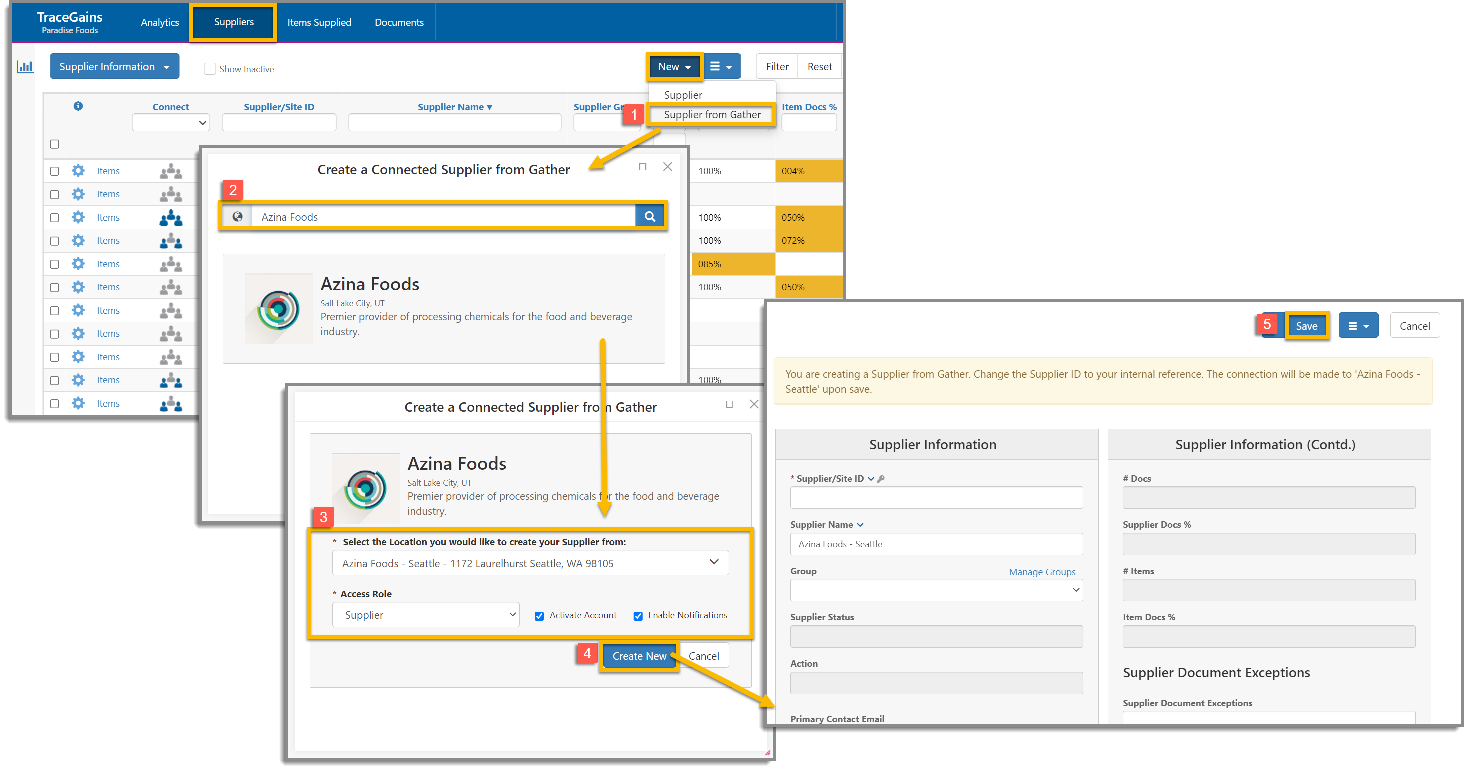 Creating a New Supplier Record – Enterprise Help Center