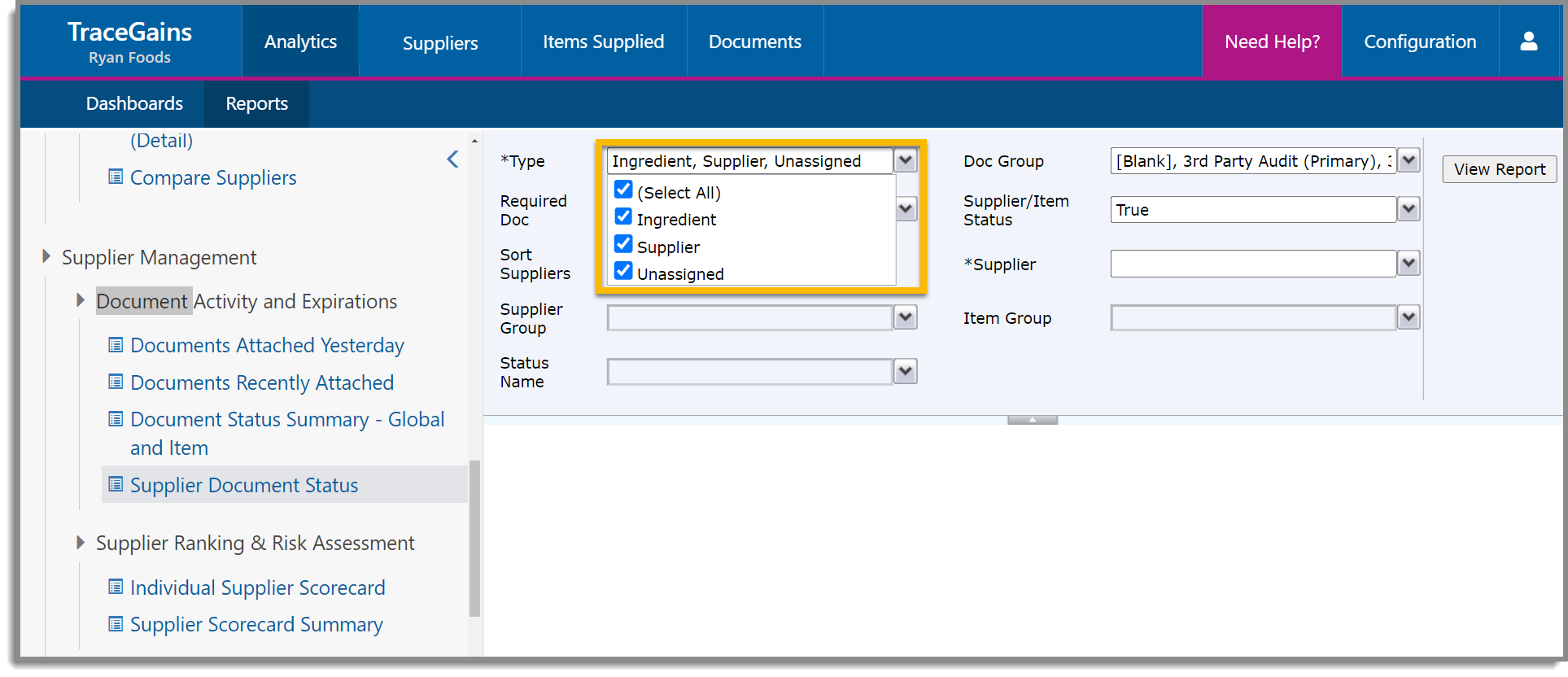 Analytics & Reports for SM & SC – Enterprise Help Center