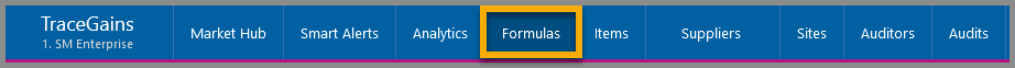 Formula Management Overview – Enterprise Help Center