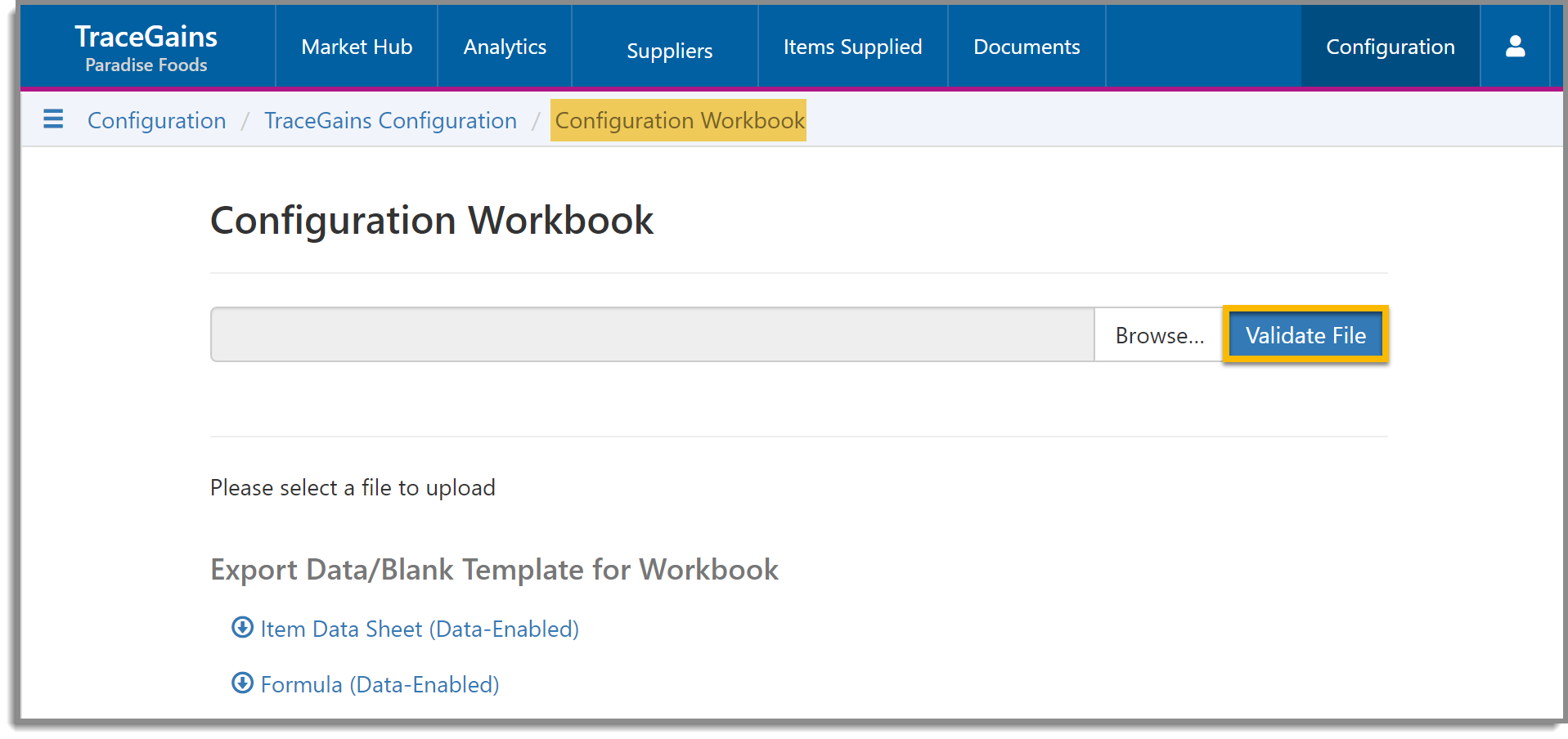 Configuration Workbook Basics – Enterprise Help Center