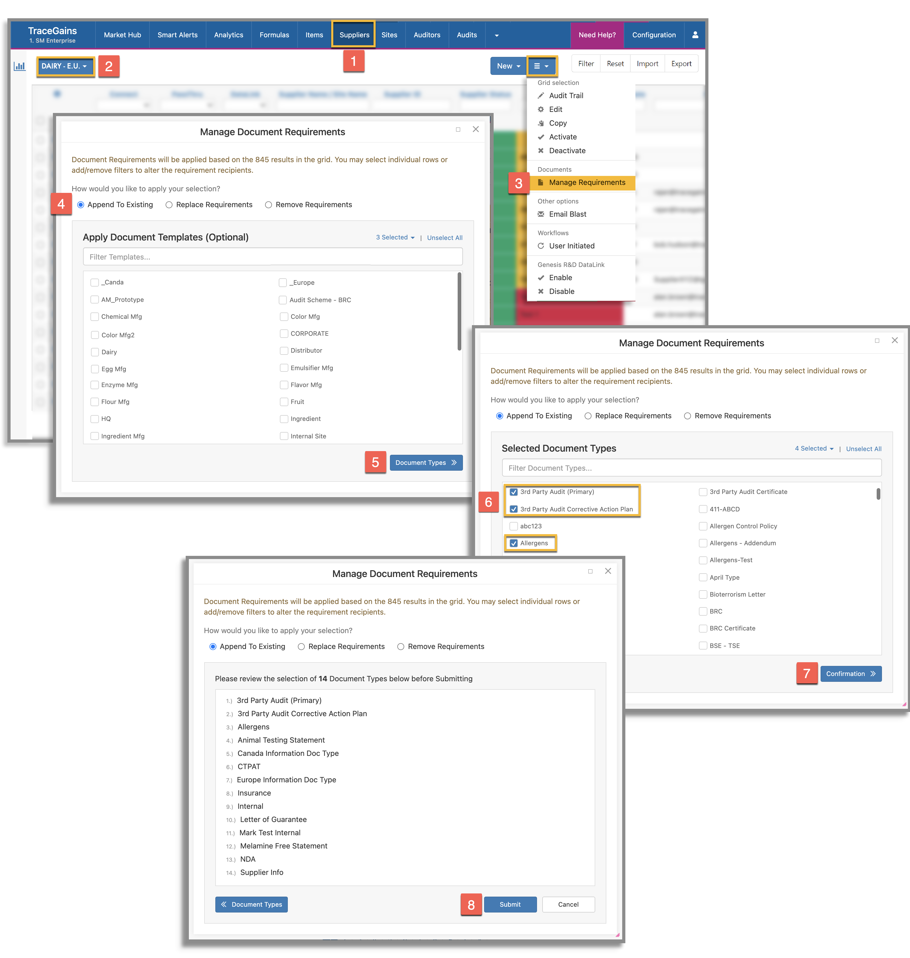 Configuring Document Requirements – Enterprise Help Center