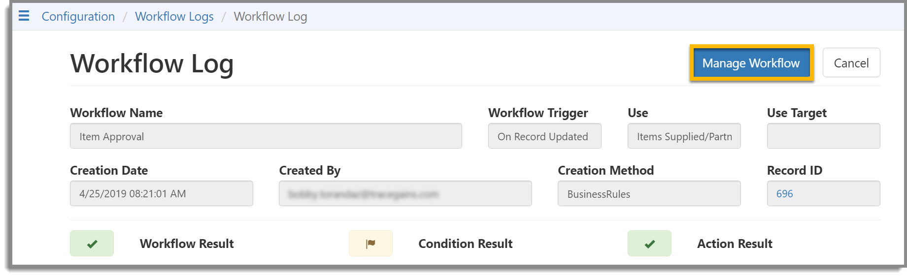 Troubleshoot Processes With Workflow Logs Enterprise Help Center