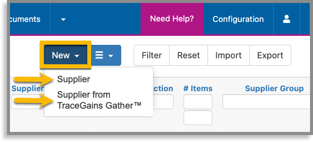 Managing & Editing Supplier Records – Enterprise Help Center