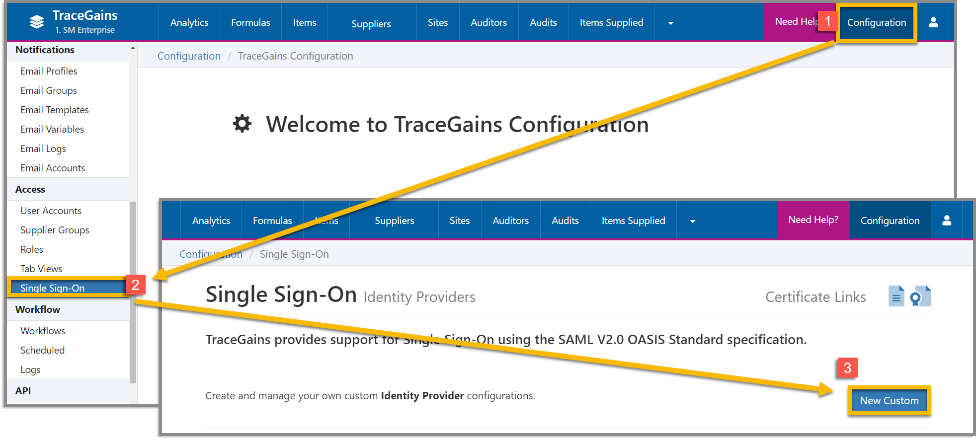 Configure Azure AD SSO – Enterprise Help Center