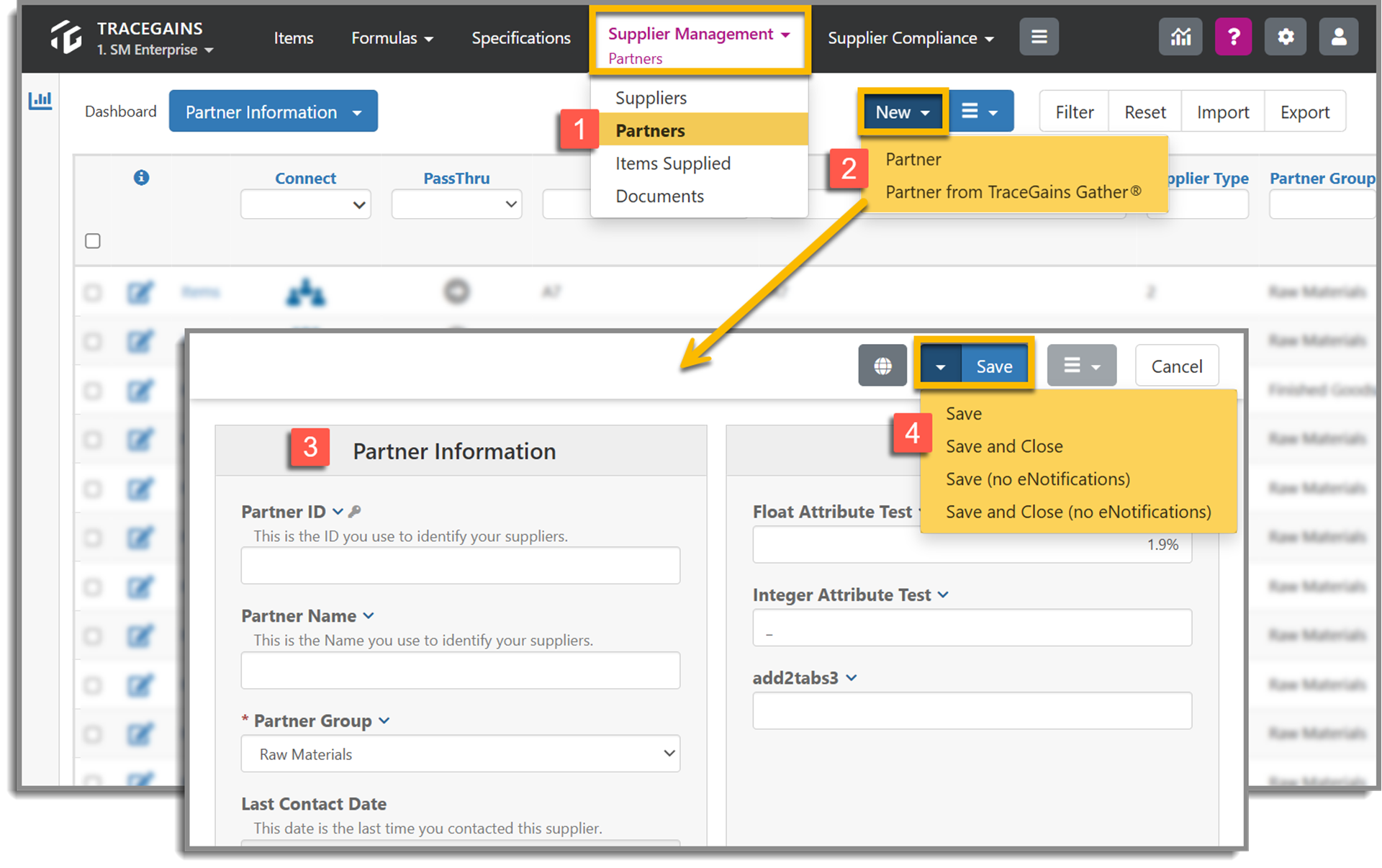 Create and Manage Partner Records – Enterprise Help Center