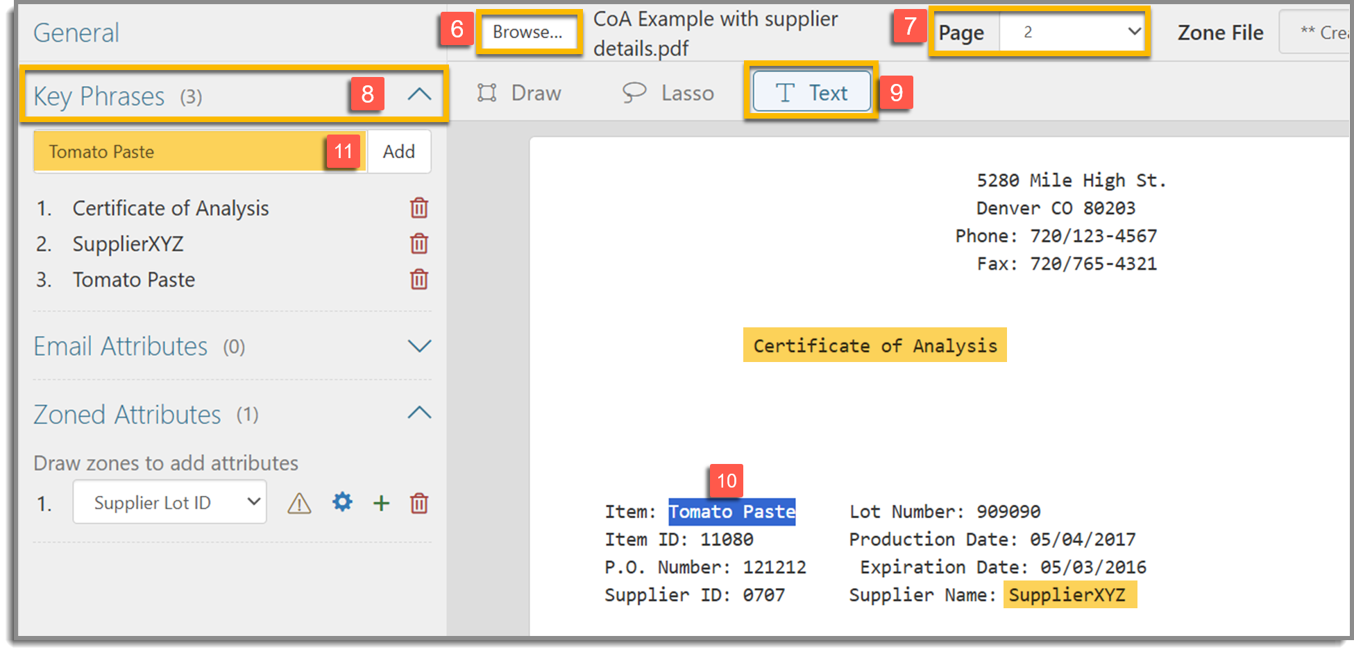 Handling Multi-Page COAs – Enterprise Help Center