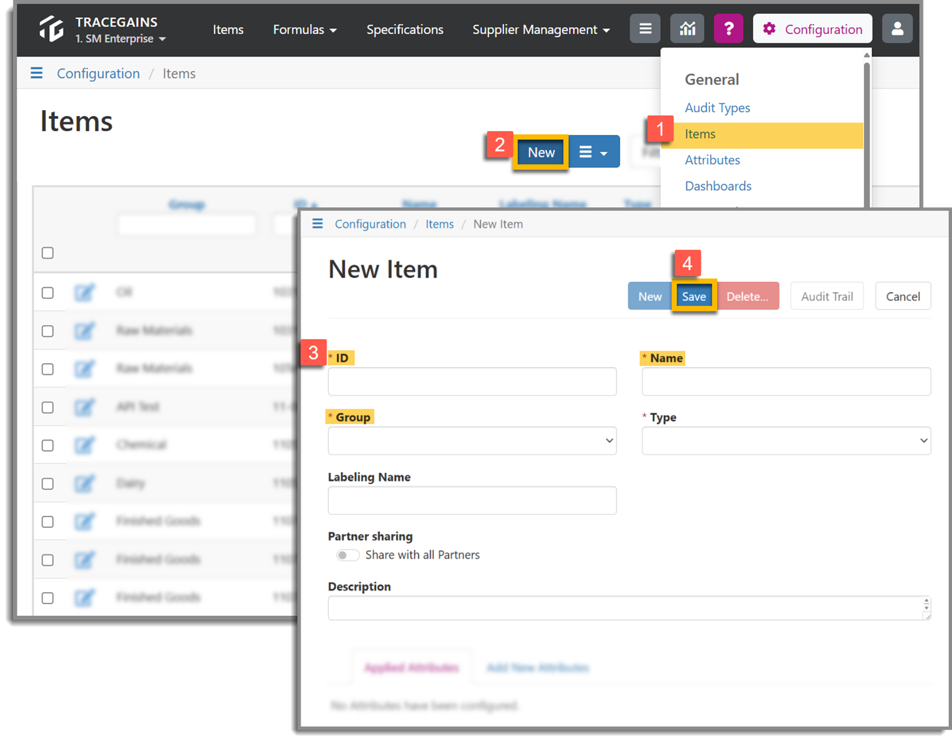 Create Items and Assign Suppliers – Enterprise Help Center