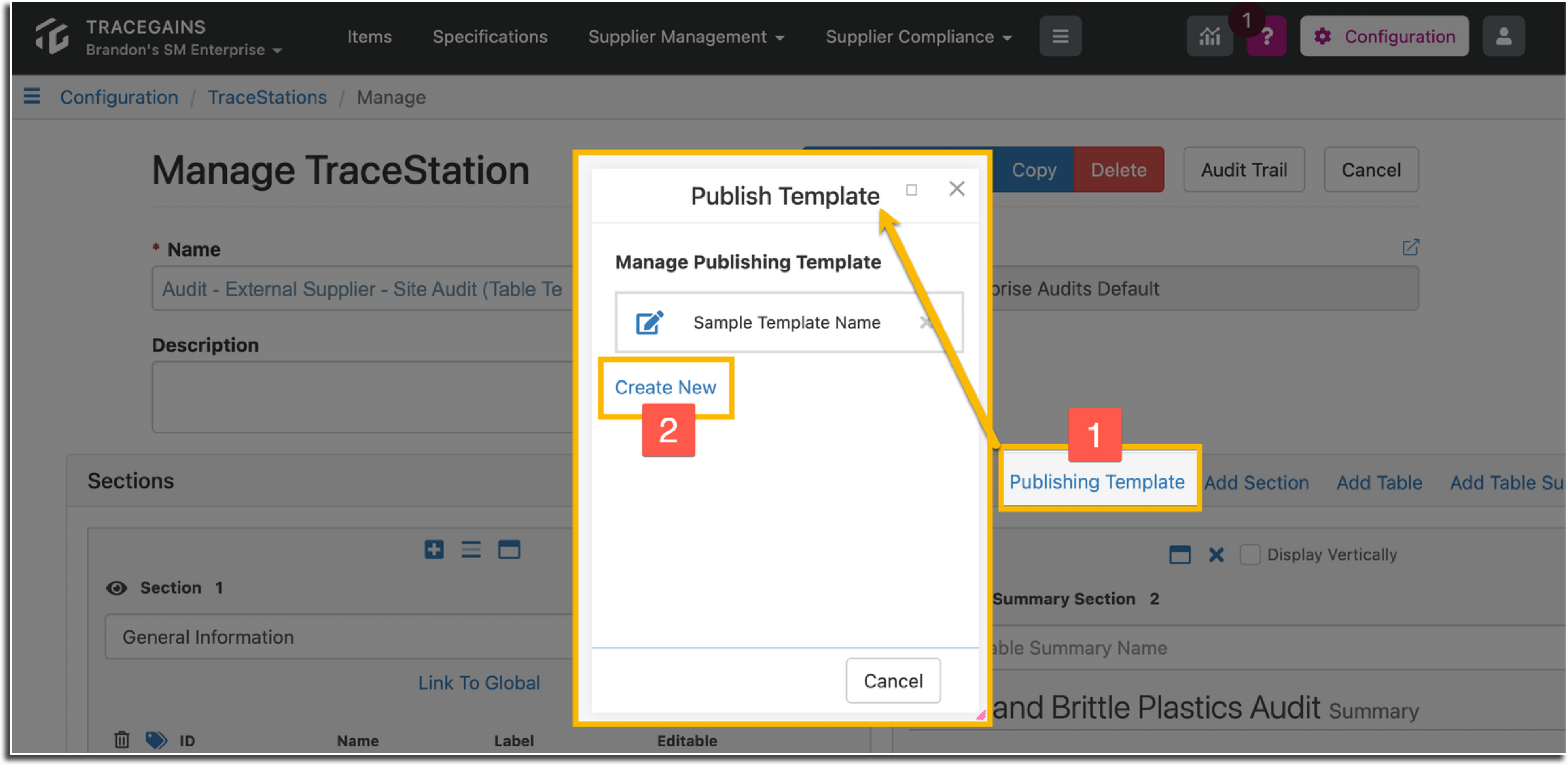 Publishing Template – Enterprise Help Center