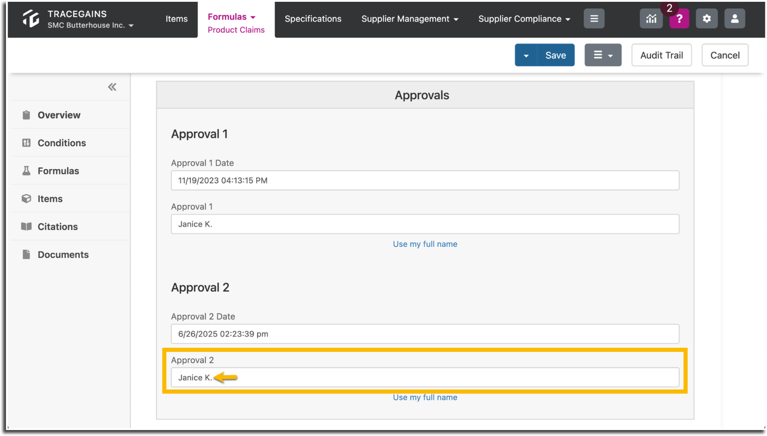 How to Create and Edit a Product Claim – Enterprise Help Center